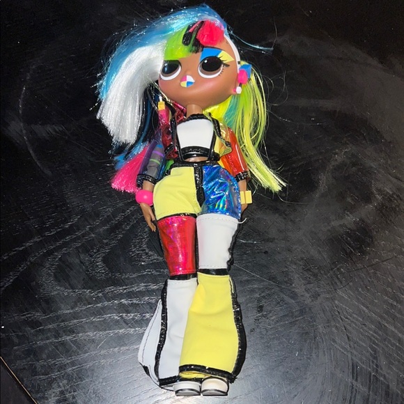 Toys | Lol Surprise Quirky Red And Blue Doll With Geometric Body | Poshmark